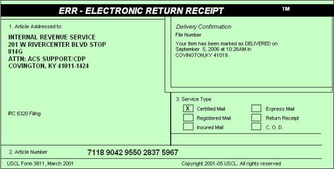 IRS Delivers Document Delivery Regulations: | Wang Solutions